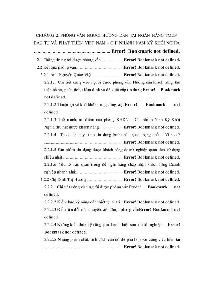 PHÂN TÍCH BÁO CÁO HOẠT ĐỘNG CHO VAY CỦA NGÂN HÀNG TMCP ĐẦU TƯ VÀ PHÁT TRIỂN VIỆT NAM – CHI NHÁNH ...