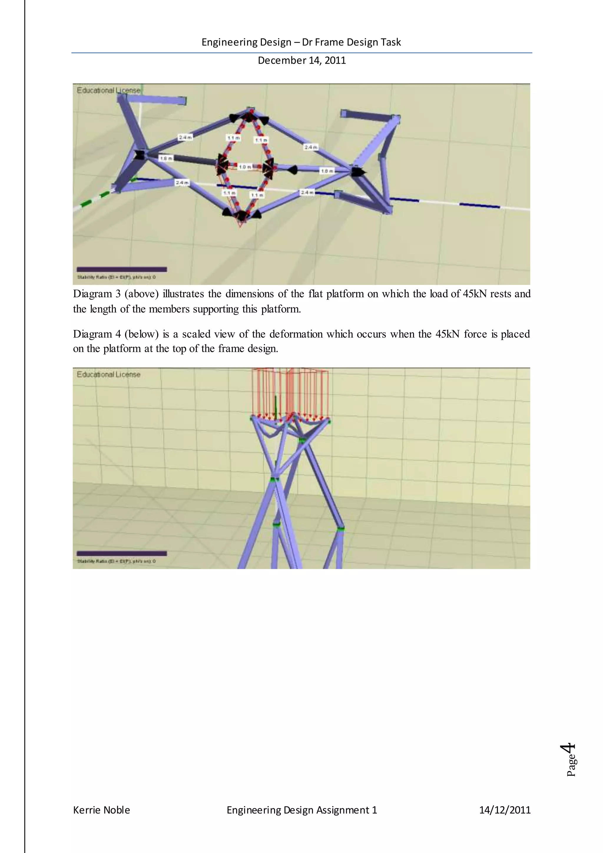 Engineering Design Assignment | PDF