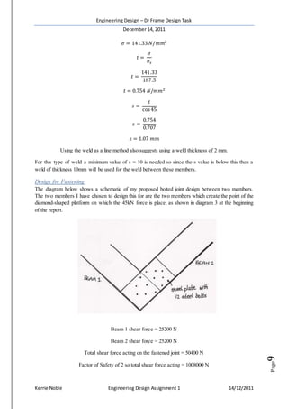 Engineering Design Assignment Docx