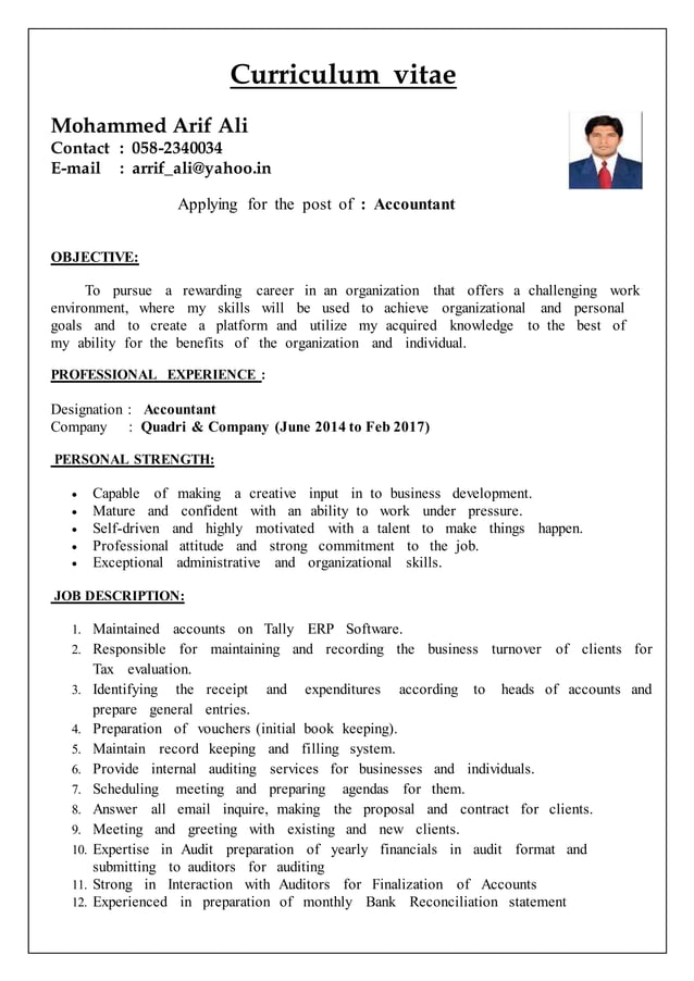 Mohammed Arif Ali | DOCX