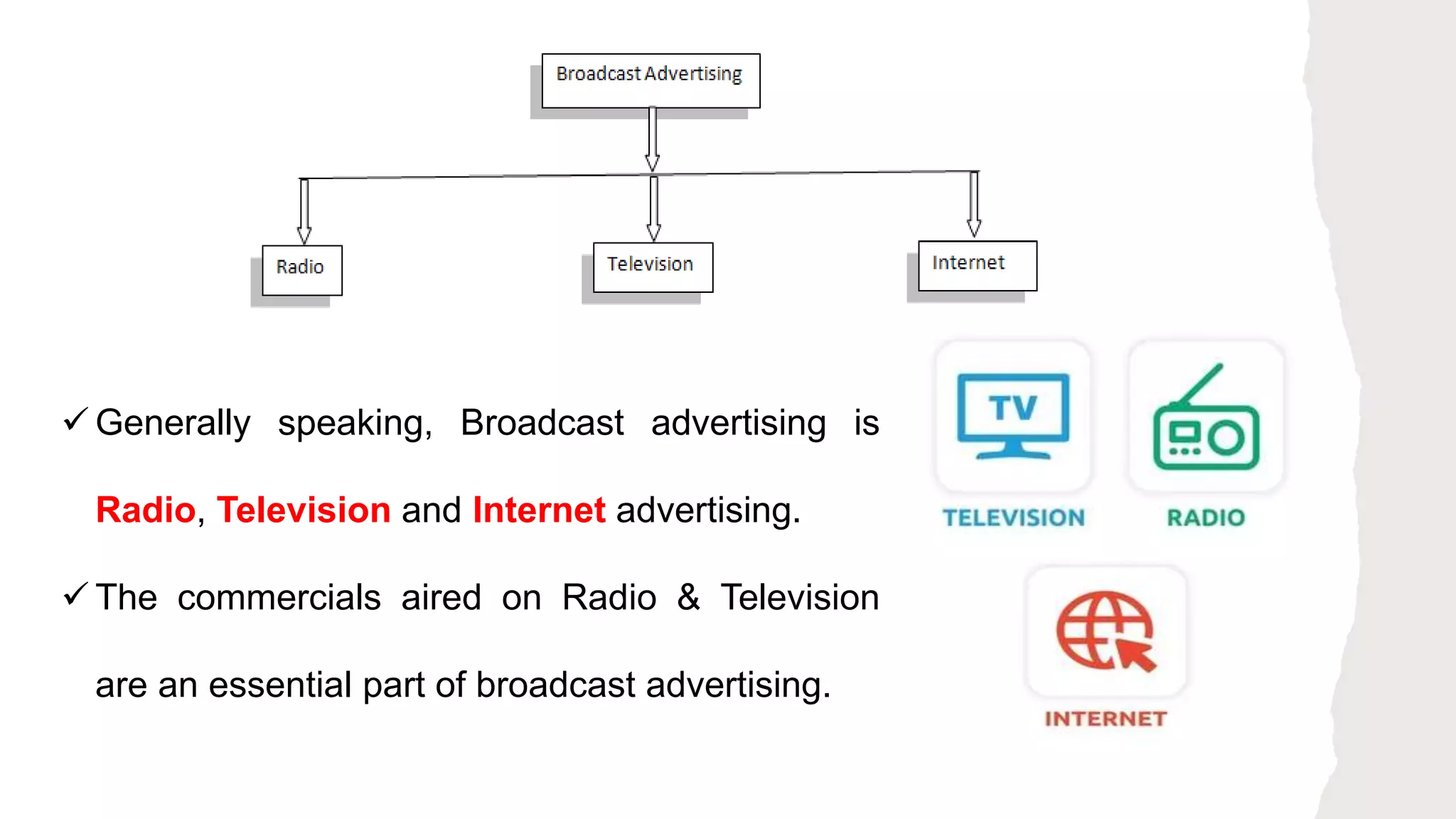 Broadcast Advertising ppt | PPTX