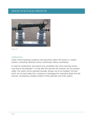 Switchgear and Protection of HV Systems | DOCX