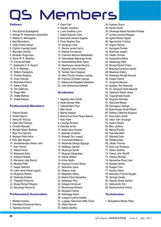 QS Chapter July 2015 | PDF