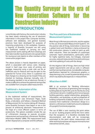 QS Chapter July 2015 | PDF