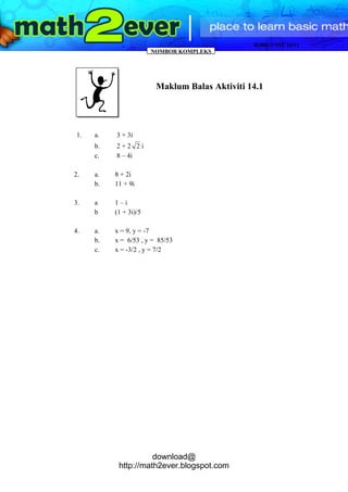 Ba201 chapter -1-complex number | PDF