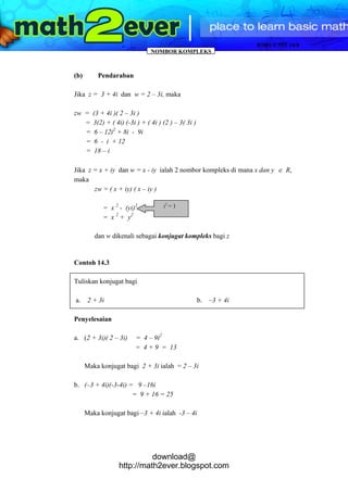 Ba201 chapter -1-complex number | PDF