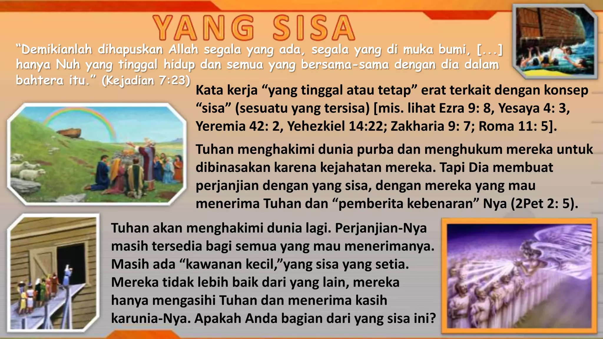 Sekolah Sabat - Triwulan 2 2021 - Pelajaran 3 | PPT