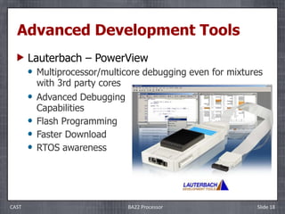 CAST BA22 32-bit Processor - SoCIP Design Seminar, 2/1/12 | PPT