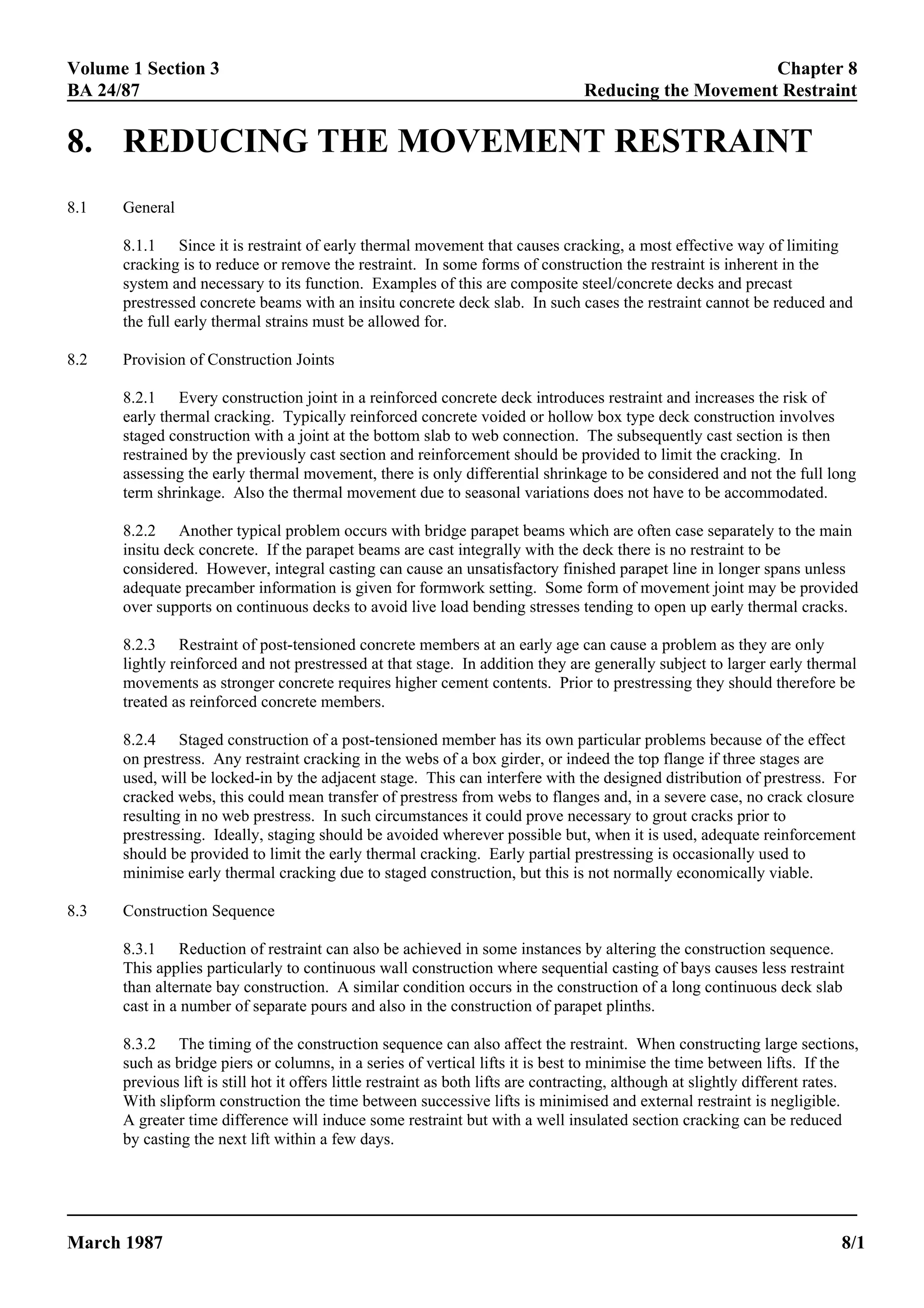 ba2487_early thermal crack width check of concrete | PDF
