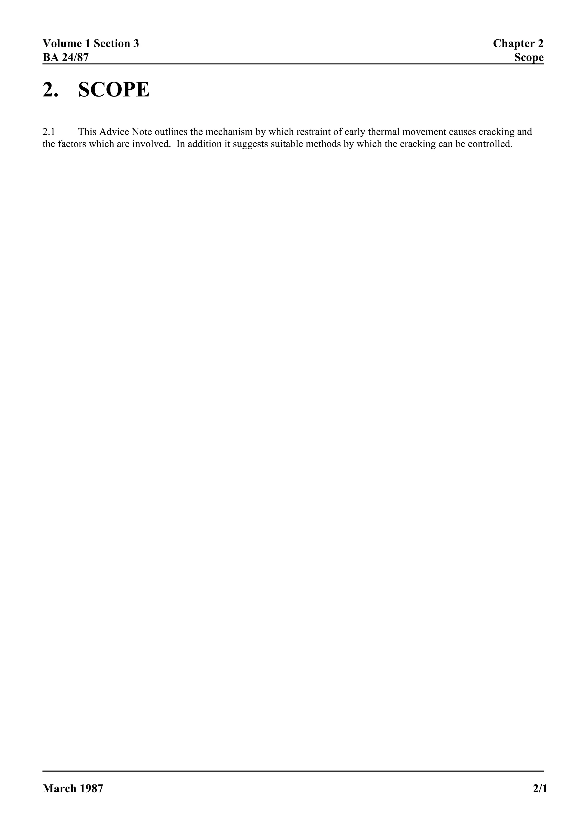 ba2487_early thermal crack width check of concrete | PDF