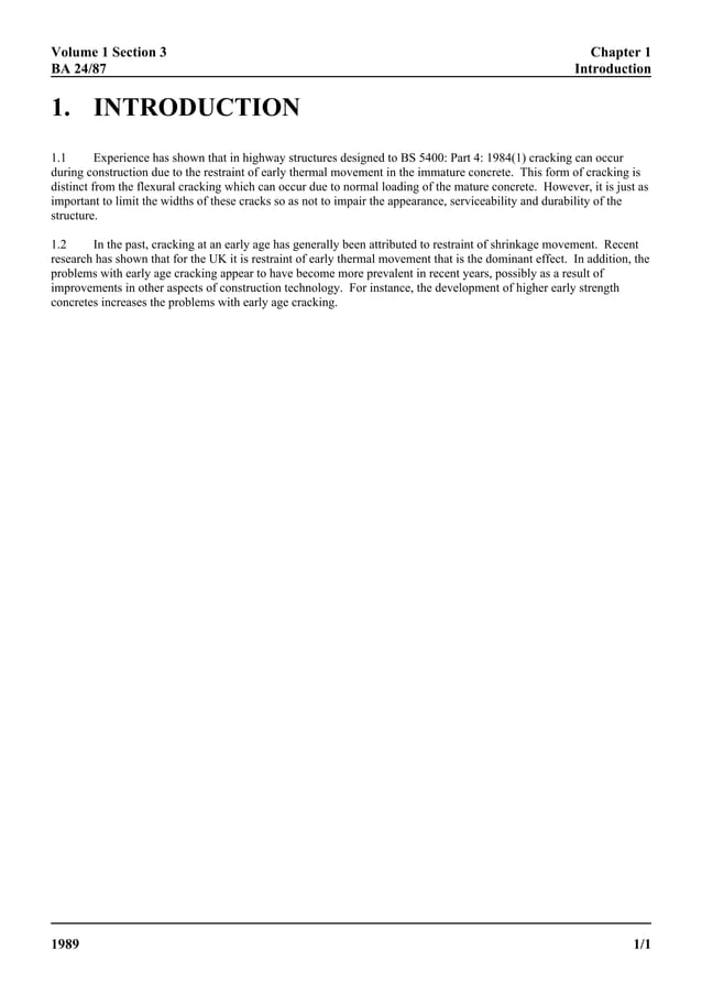 ba2487_early thermal crack width check of concrete | PDF