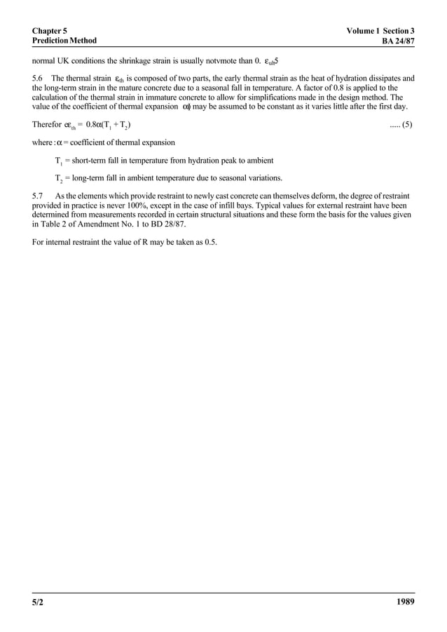 ba2487_early thermal crack width check of concrete | PDF