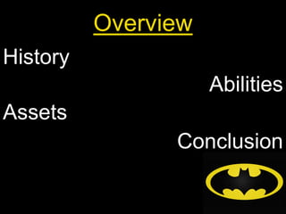 Why Batman is the Greatest Superhero | PPTX