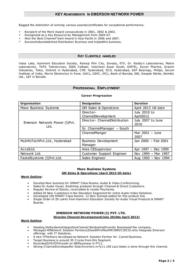 Resume - Devendra Mansabdar 17-11-2015 | PDF