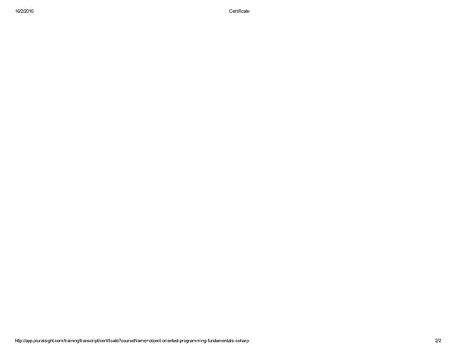 OOP Fundamentals in c# | PPT OOP Fundamentals in c# | PPT