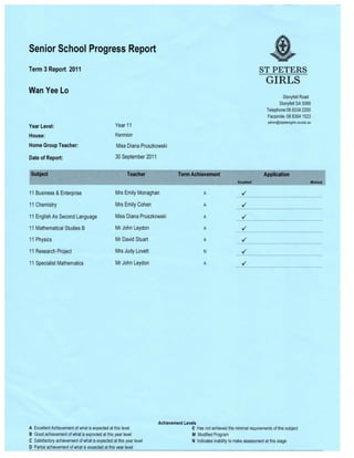 st. peters yr 11 progress report.PDF