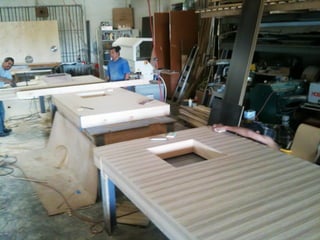 Fabrication of Reception Millwork | PDF