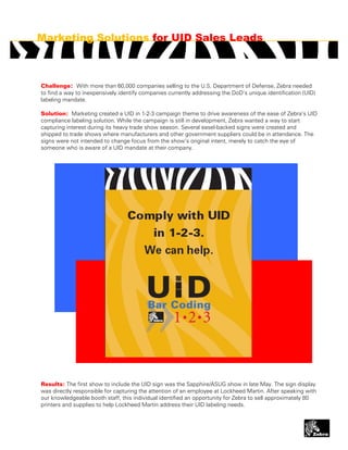 Creative Solutions for Zebra | PDF