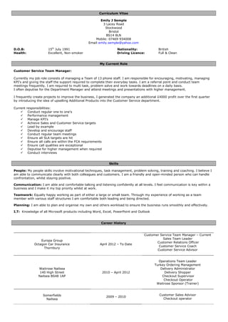 Emily Semple CV | PDF