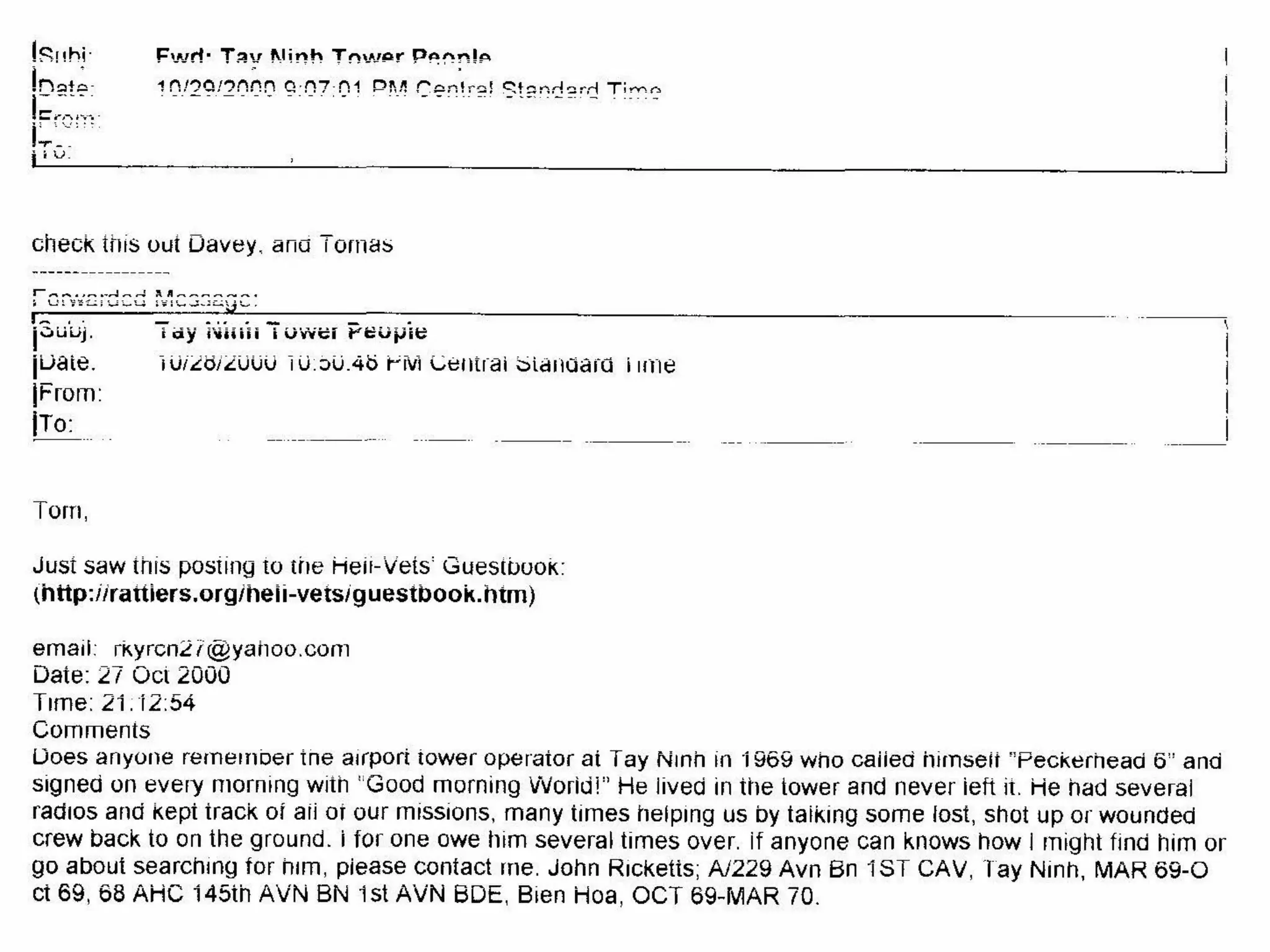 PH Tower Letter | PDF