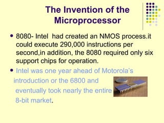 Ba401 Intel Corporation Part2 | PPT