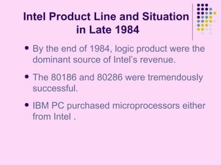 B A401 Intel Corporation Part3 | PPT