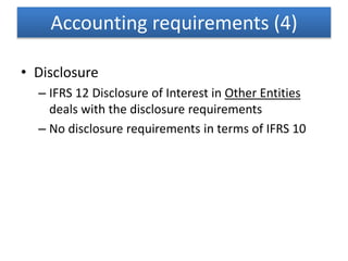 Ba 412 ifrs 10 | PPTX