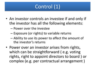 Ba 412 ifrs 10 | PPTX
