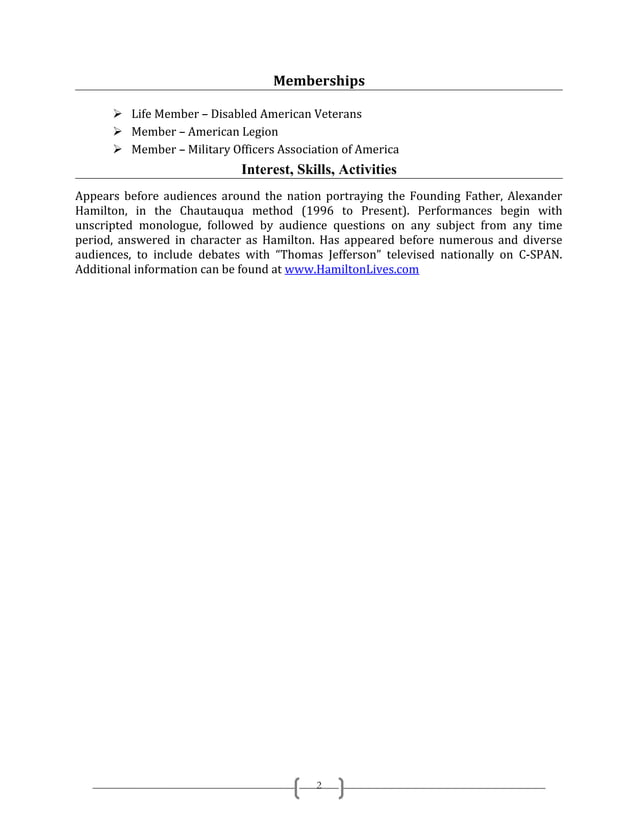 Bidlack - Resume | PDF