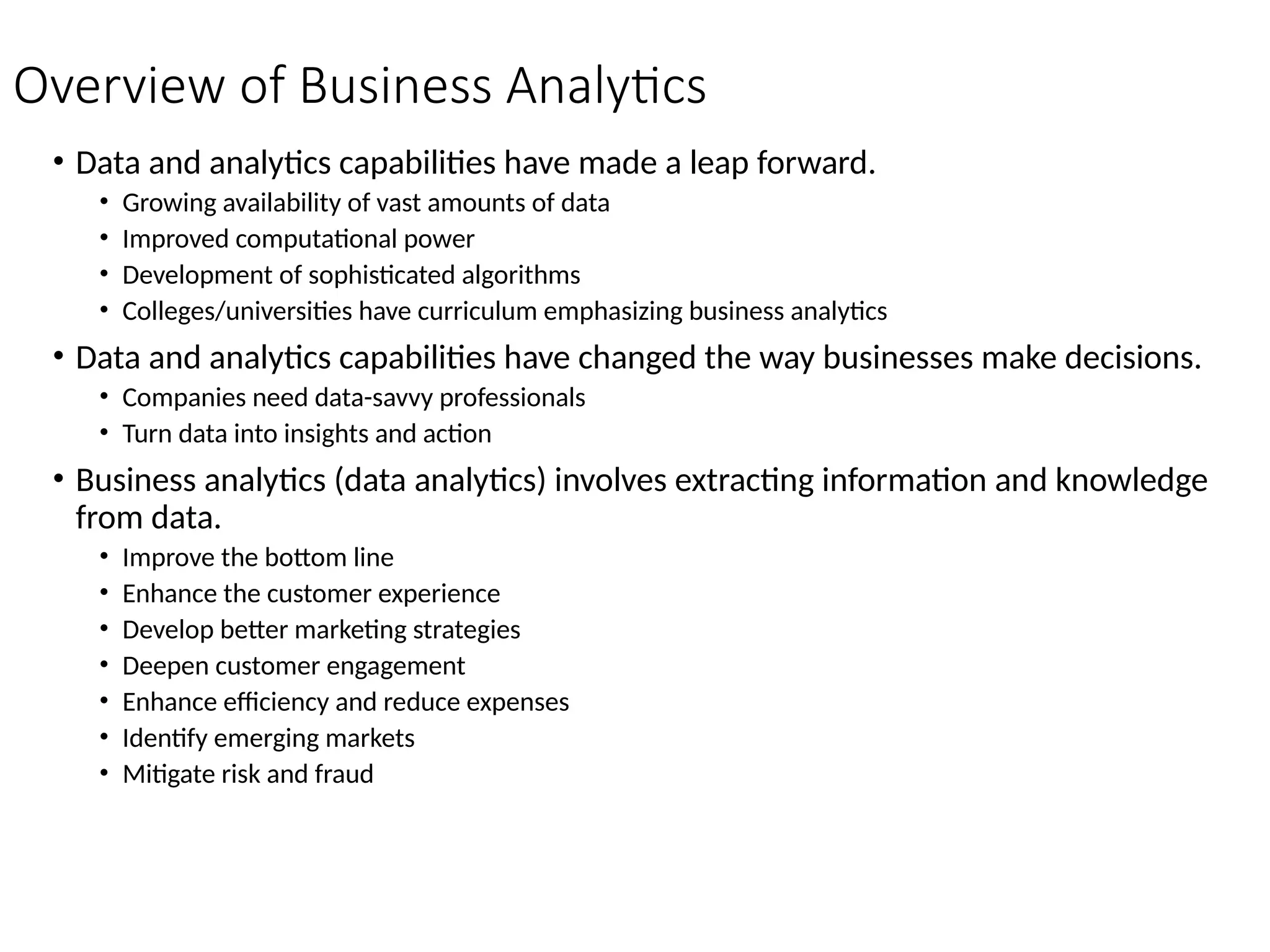 BA4206 UNIT 1.pptx business analytics ppt | PPTX