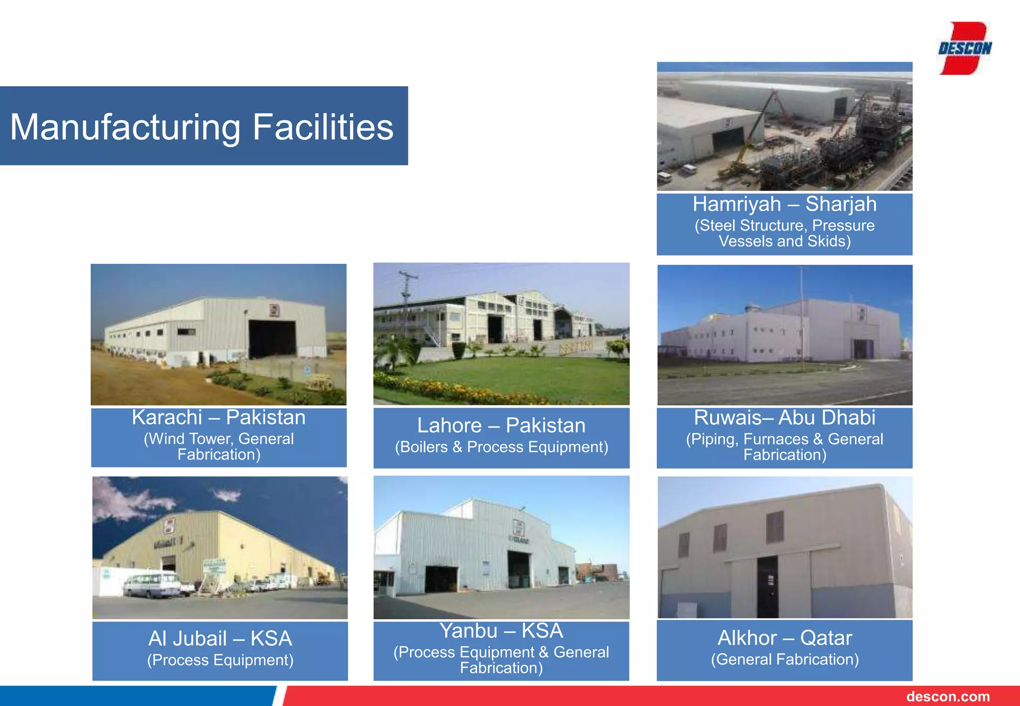 Descon Presentation | PPTX