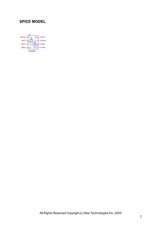 SPICE MODEL of BA4560R in SPICE PARK | PDF
