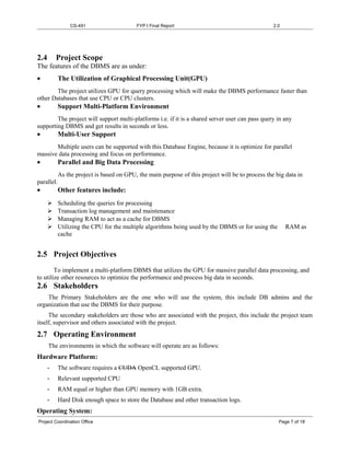 FYP1 Progress Report (final) | PDF