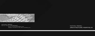 Portfolio Mathieu Tronel | PPT
