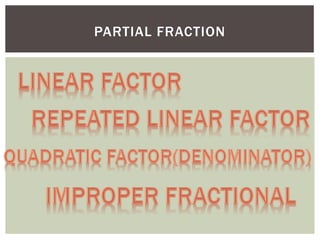 Partial Fraction | PDF