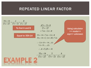Partial Fraction | PDF