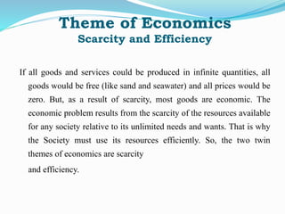 BA5101 Economic Analysis for Business-Unit 1 | PPT