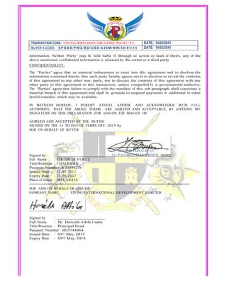 DRAFT DOA$190 $190 2501 M-AGREEMENT with letterhead | PDF