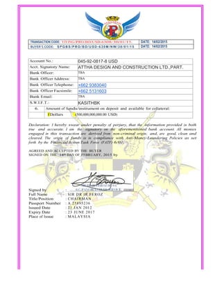 DRAFT DOA$190 $190 2501 M-AGREEMENT with letterhead | PDF