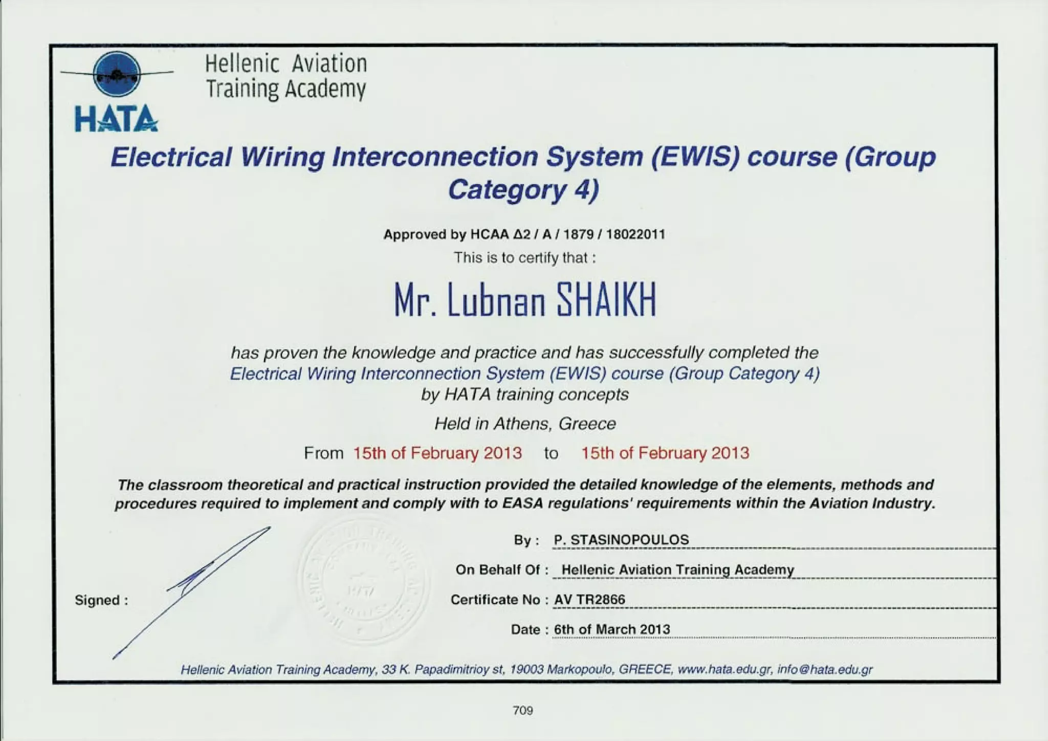 Aviation Electrical Wiring Interconnection System | PPT