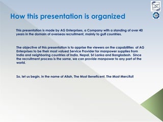 AG Enterprises - Presentation | PPSX