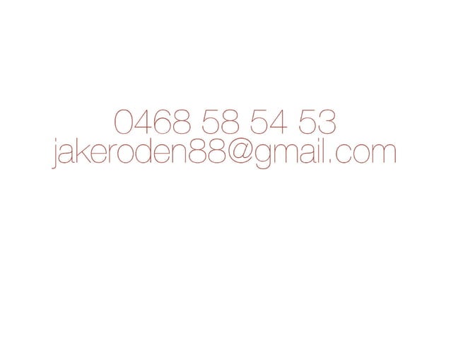 Jake Roden Portfolio | PDF