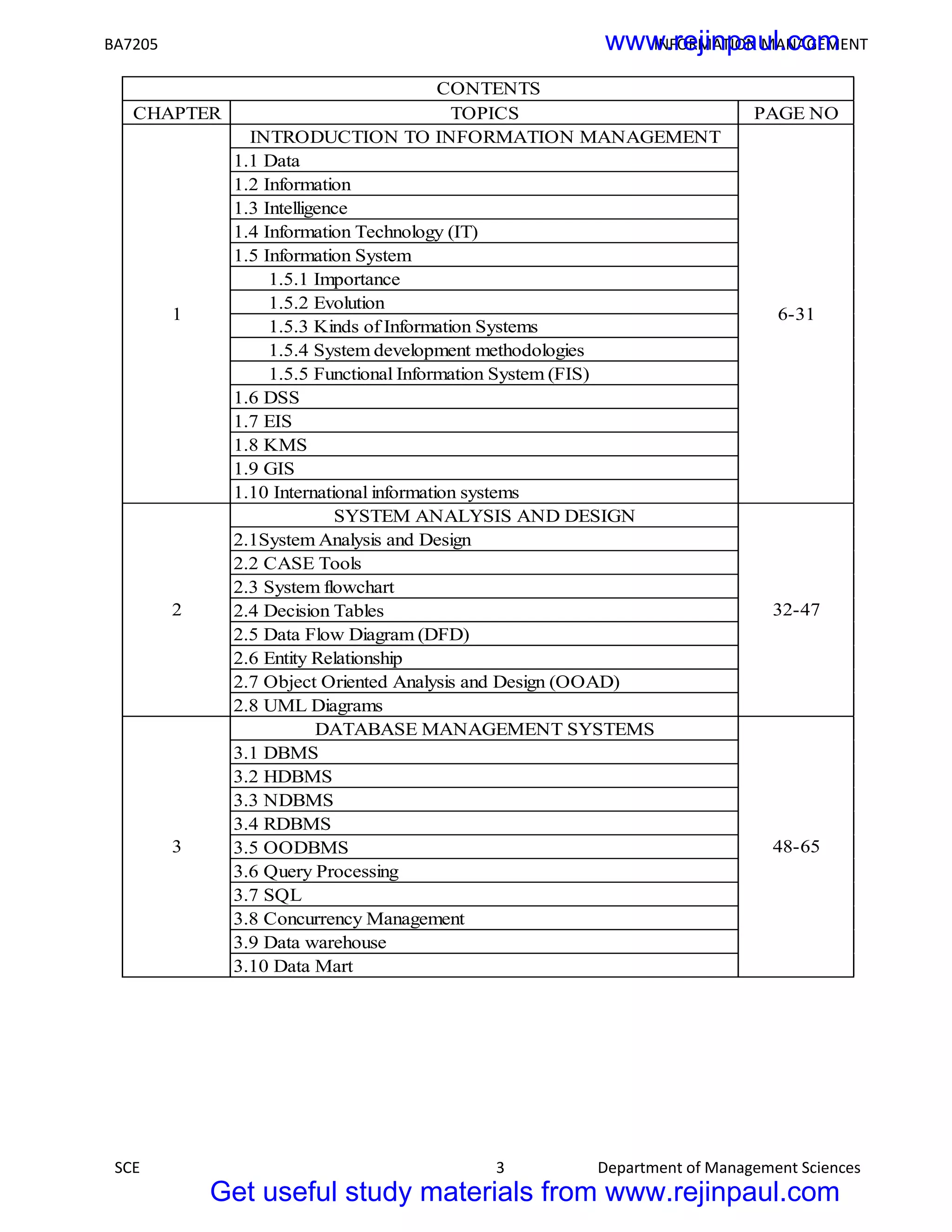 information management | PDF | Databases | Computer Software and Applications