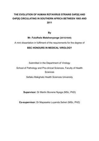 Mini dissertation_FINAL _Fulufhelo M _08-01-2016 | PDF