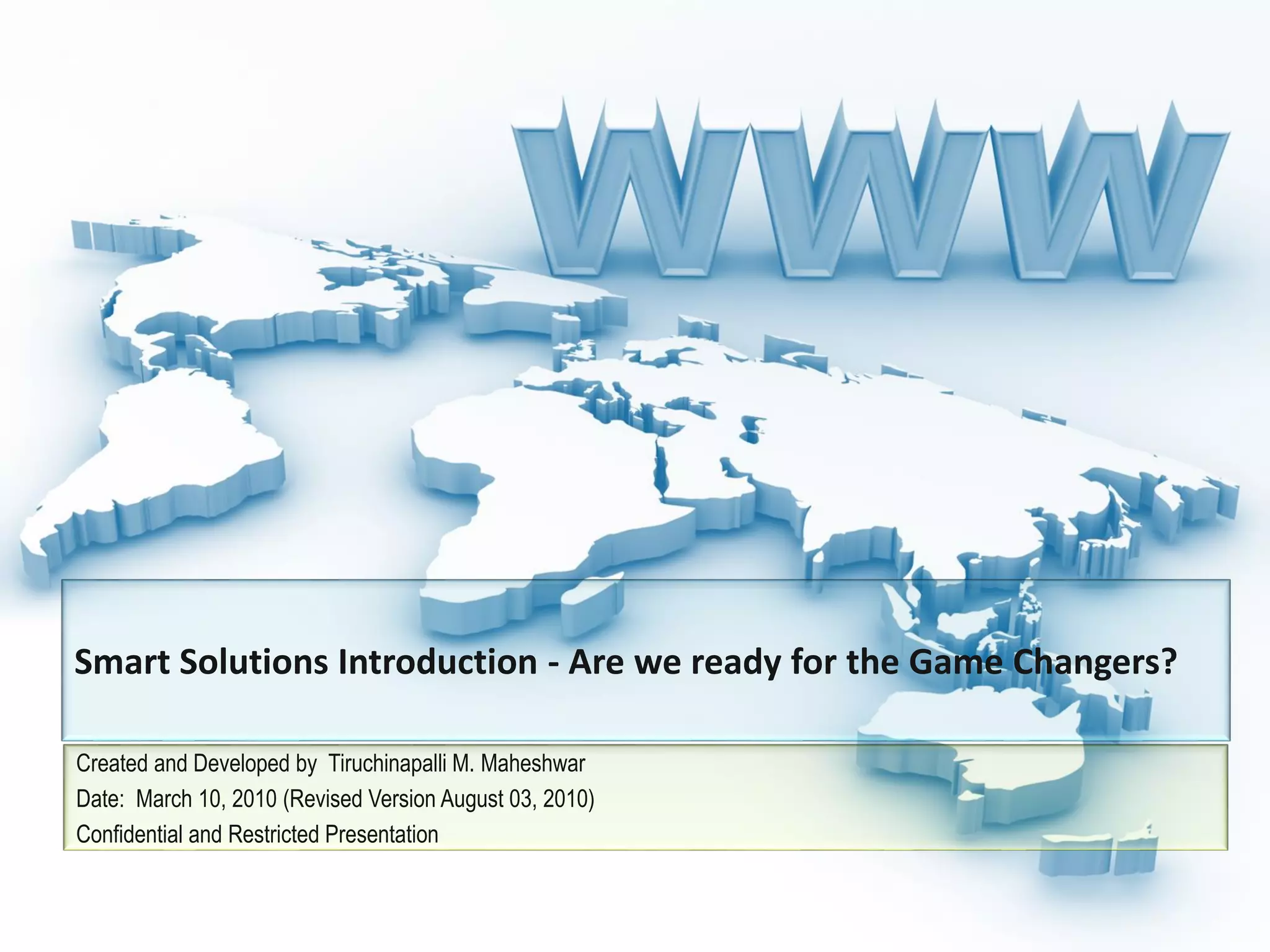 Smart Solutions TMM Presentation | PDF