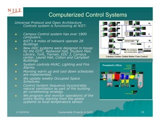 Boris Shapiro Sustainability Program in NJIT | PDF | Civil Engineering Industry | Industries