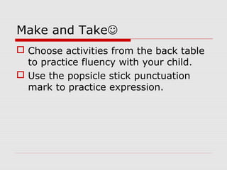 Fun With Fluency- Poems and Riddles Presentation | PPT