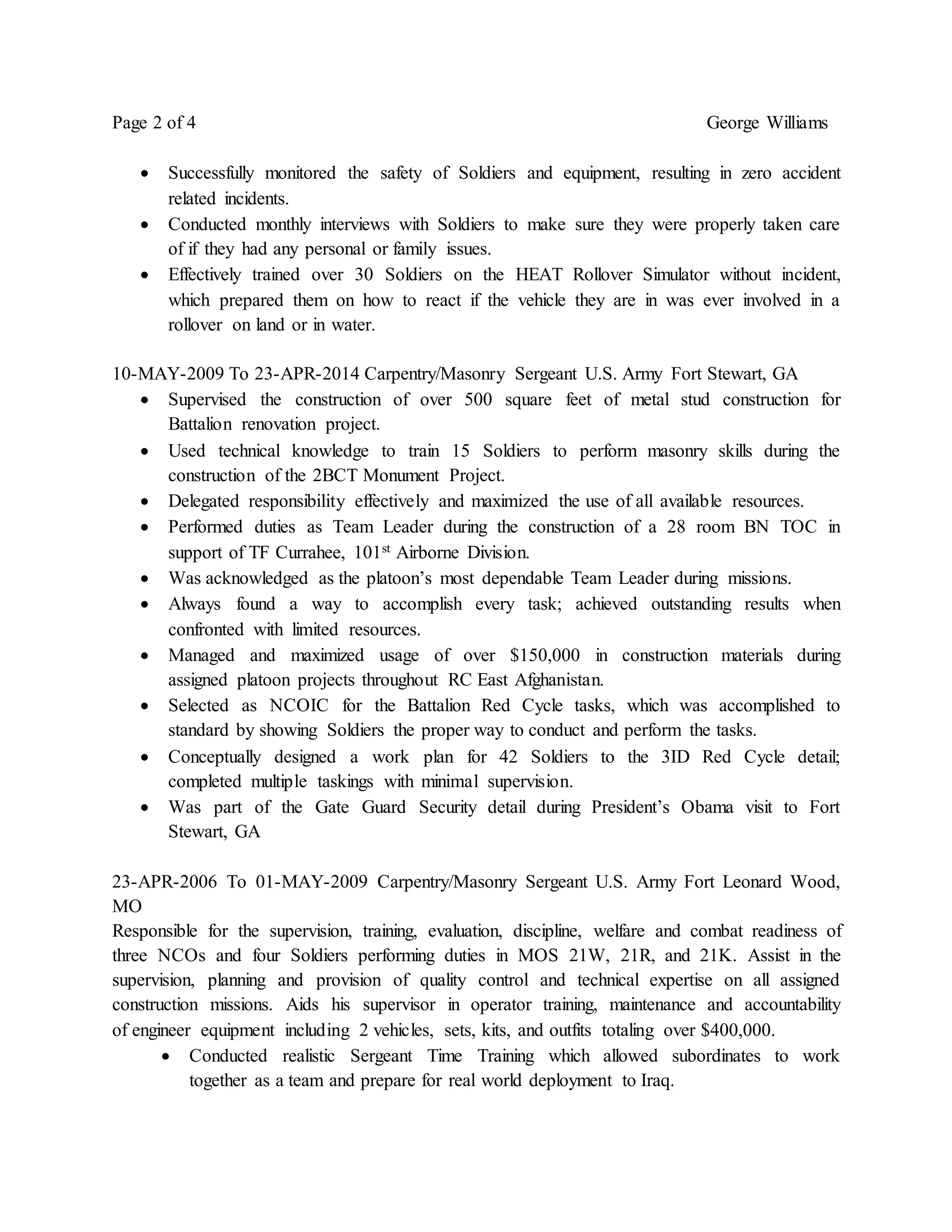 George_Williams_Resume_1 | DOCX