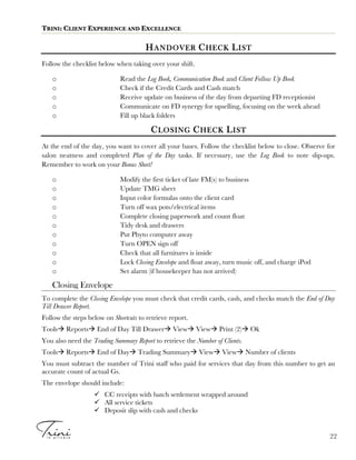 Training Manual | PDF