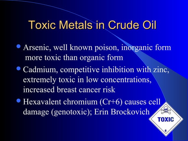 Consequences of Katrina and Murphy Oil Spill slides | PPT | Chemistry ...
